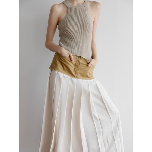 ZOZO問い合わせ番号:87720131ショップ:Katrin TOKYO，カトリーントーキョーブランド:Katrin TOKYO，カトリーントーキョー商品名:【Exclusive Line】chino layered pleats ski...