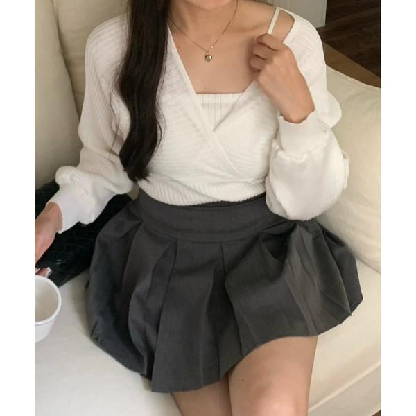 『タイムセール実施中』ZOZO問い合わせ番号:87750573ショップ:Ada.，エイダブランド:by your closet，バイユアークローゼット商品名:レイヤード リブニット カーディガンカテゴリ:トップス>カーディガン/ボレロ...