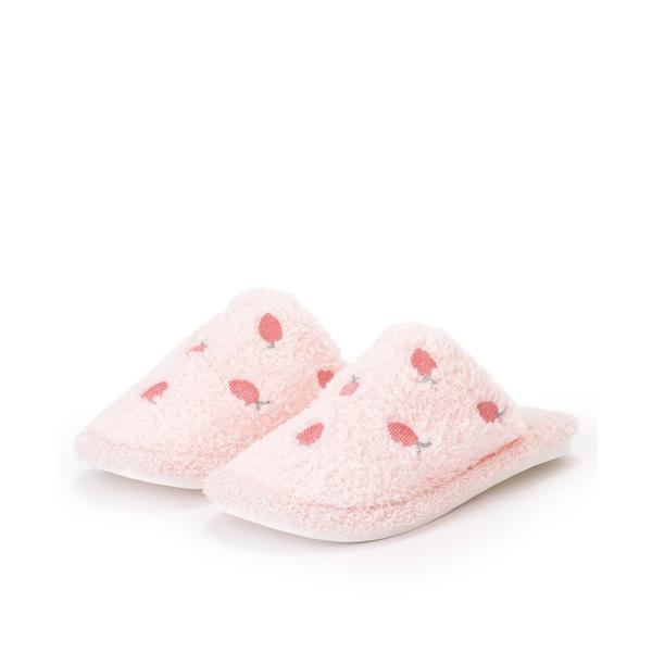 ZOZO問い合わせ番号:87750701ショップ:Lace Ladies，レースレディースブランド:Lace Ladies，レースレディース商品名:配色 フルーツ 刺繍 ふわふわ ルーム スリッパカテゴリ:インテリア>ルームシューズ/...