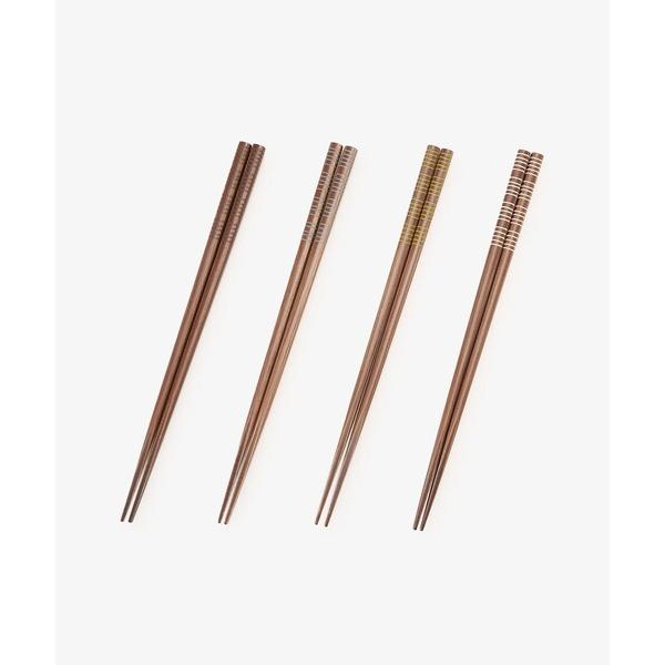 ZOZO問い合わせ番号:87750747ショップ:Afternoon Tea LIVING，アフタヌーンティー・リビングブランド:Afternoon Tea，アフタヌーンティー商品名:若狭塗抗菌糸巻き箸4膳セットカテゴリ:食器/キッチン&g...