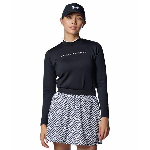 『セール実施中』ZOZO問い合わせ番号:87750777ショップ:UNDER ARMOUR，アンダーアーマーブランド:UNDER ARMOUR，アンダーアーマー商品名:UAアーマーニット ロングスリーブ モックネック シャツ（ゴルフ/レディ...