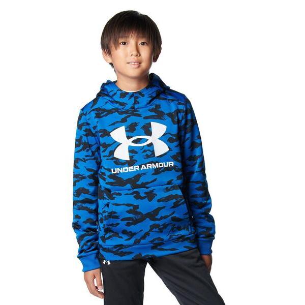 『セール実施中』ZOZO問い合わせ番号:87750968ショップ:UNDER ARMOUR，アンダーアーマーブランド:UNDER ARMOUR，アンダーアーマー商品名:UAアーマーフリース プリント ビッグロゴ フーディー（トレーニング/キ...
