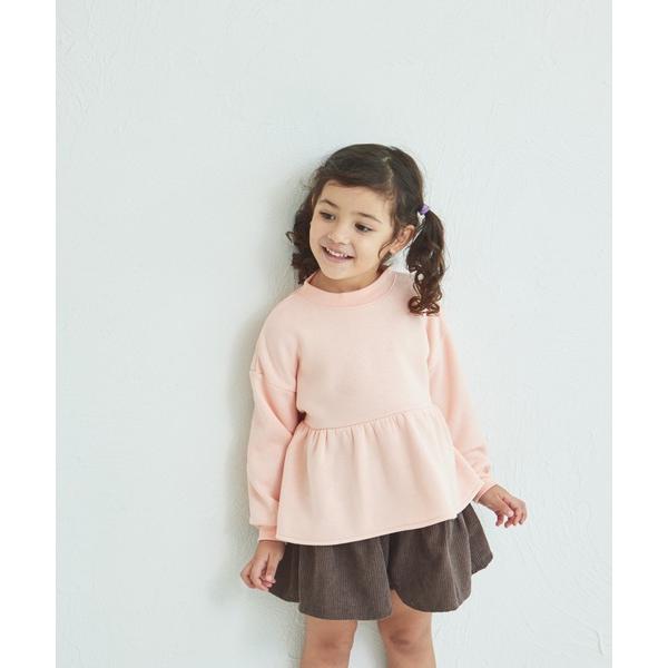 『タイムセール実施中』ZOZO問い合わせ番号:87751389ショップ:pairmanon，ペアマノンブランド:pairmanon，ペアマノン，coucou manon，ククゥ マノン商品名:裏起毛 ペプラム プルオーバーカテゴリ:トップス...