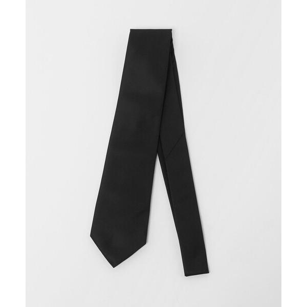 ZOZO問い合わせ番号:87751606ショップ:UNITED ARROWS，ユナイテッドアローズブランド:UNITED ARROWS，ユナイテッドアローズ商品名:バラシア ブラック ソリッド ネクタイカテゴリ:フォーマルスーツ/小物&gt...