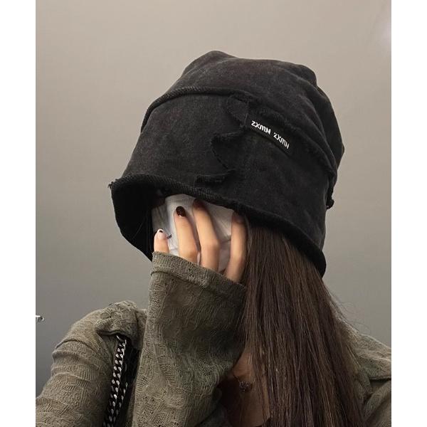 『タイムセール実施中』ZOZO問い合わせ番号:87814667ショップ:CELENA，セレナブランド:CELENA BEATS，セレナビーツ商品名:[古着風ビーニー] リメイク風ダメージ ステッチ デザイン ルーズ ビーニーカテゴリ:帽子&...