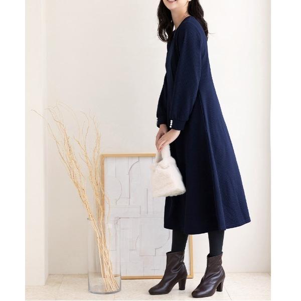 『セール実施中』ZOZO問い合わせ番号:87815286ショップ:alotta，アロッタブランド:alotta，アロッタ商品名:《シワになりにくい》フワぽかエンボス裏起毛ポケット付ワンピカテゴリ:ワンピース/ドレス>ワンピースブランド...