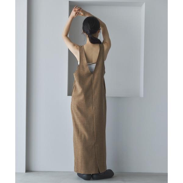 ZOZO問い合わせ番号:87815936ショップ:EPIMI E'PIMMY，エピミエピミーブランド:feepur，フェピュール，EPIMI E'PIMMY，エピミエピミー商品名:【セットアップ可】ライトツイードアメスリロングワンピースカテ...