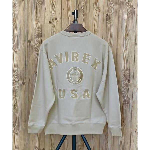 『タイムセール実施中』ZOZO問い合わせ番号:87816113ショップ:TopIsm，トップイズムブランド:AVIREX，アヴィレックス，TopIsm，トップイズム商品名:VARSITY LOGO NYC CREWNECK SWEATカテゴ...