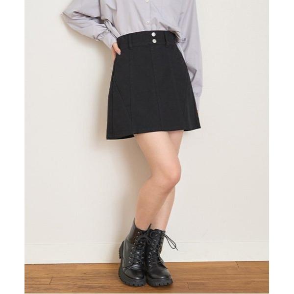 『セール実施中』ZOZO問い合わせ番号:87816473ショップ:NARUMIYA ONLINE，ナルミヤ オンラインブランド:LOVETOXIC，ラブトキシック商品名:【GOODPRICE】切替台形スカパンカテゴリ:スカート>スカー...