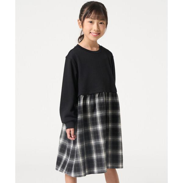 『タイムセール実施中』ZOZO問い合わせ番号:87819908ショップ:COMME CA ISM，コムサイズムブランド:COMME CA ISM，コムサイズム商品名:オンブレーチェック使い ワンピースカテゴリ:ワンピース/ドレス>ワン...