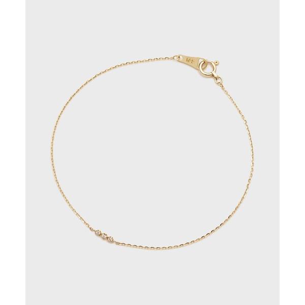 ZOZO問い合わせ番号:87847572ショップ:NOJESS，ノジェスブランド:NOJESS，ノジェス商品名:K10ダイヤモンドブレスレット（0.01ct）カテゴリ:アクセサリー>ブレスレットブランド品番:30243114001素材...