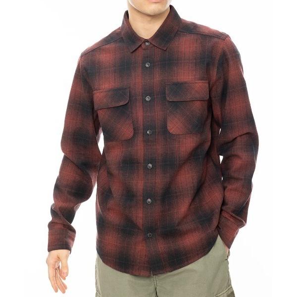 『セール実施中』ZOZO問い合わせ番号:87848865ショップ:BOARDRIDERS，ボードライダーズブランド:RVCA，ルーカ商品名:RVCA メンズ DAYSHIFT FLANNEL LS 長袖シャツ 【2024年秋冬モデル】/ルー...