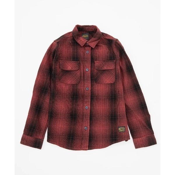 『セール実施中』ZOZO問い合わせ番号:87848881ショップ:BOARDRIDERS，ボードライダーズブランド:RVCA，ルーカ商品名:RVCA キッズ DAYSHIFT FLANNEL LS 長袖シャツ 【2024年秋冬モデル】/ルー...
