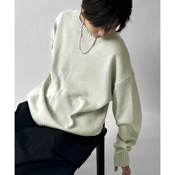 『タイムセール実施中』ZOZO問い合わせ番号:87849967ショップ:CONFIRM，コンファームブランド:Confirm，コンファーム商品名:AW ルーズシルエット 畦編みアクリルニット / ソフトコットンタッチモールニット マルチスタ...