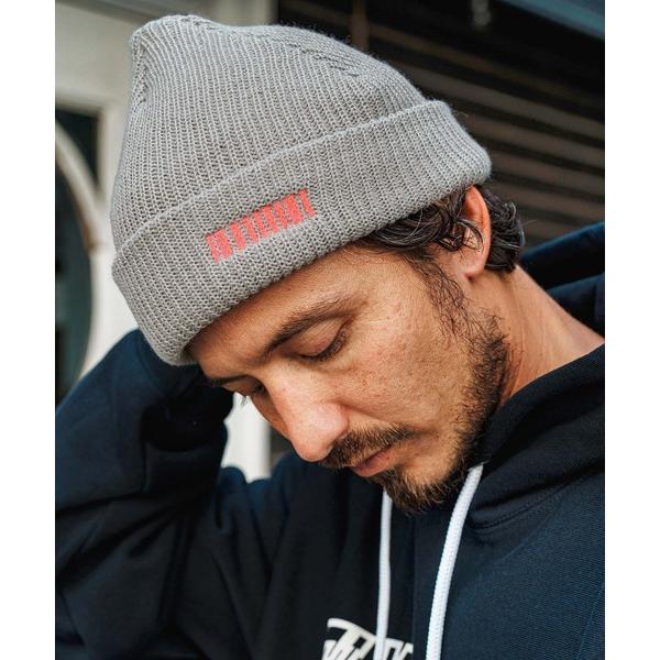 ZOZO問い合わせ番号:87884520ショップ:CAMBIO，カンビオブランド:felkod，フィルコッド商品名:mko12336-Barcode Embroidery Knit Cap ビーニー ニットキャップカテゴリ:帽子>ニッ...