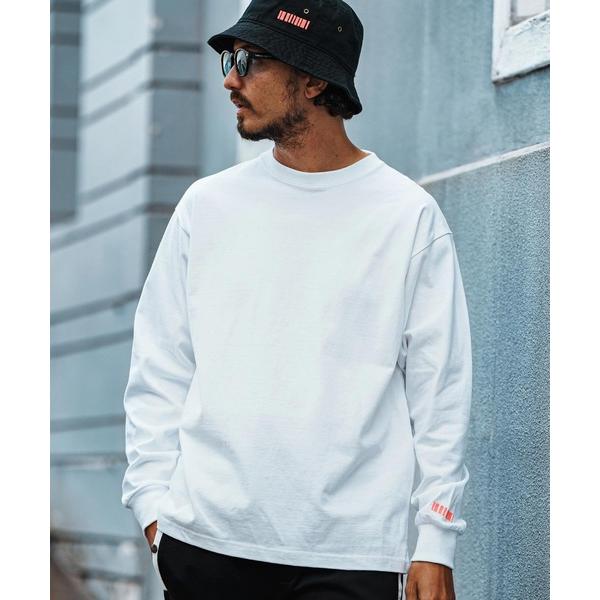 ZOZO問い合わせ番号:87884528ショップ:CAMBIO，カンビオブランド:felkod，フィルコッド商品名:mlt4933-Barcode Embroidery Long Sleeve Tee ロングスリーブカットソーカテゴリ:トッ...