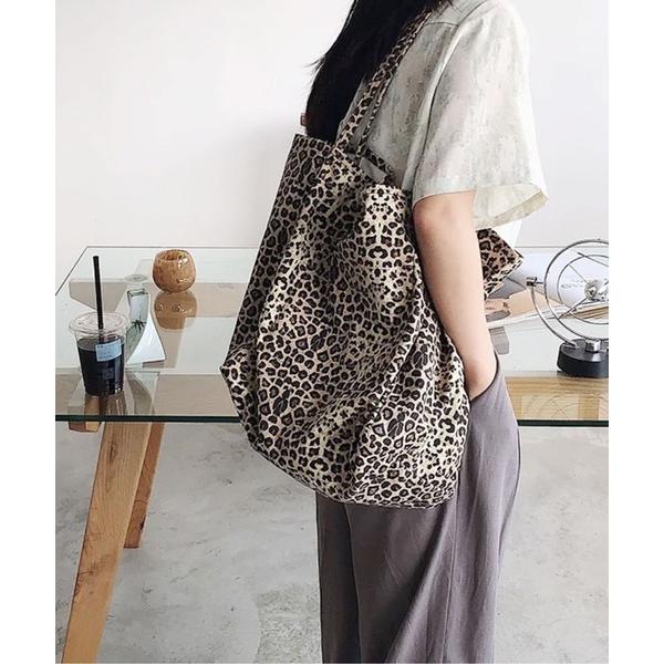 『セール実施中』ZOZO問い合わせ番号:87884736ショップ:RiNc，リンクブランド:ammy.，エイミードット商品名:【 ammy. / エイミードット 】 ヒョウ柄 ビッグ トートバッグカテゴリ:バッグ>トートバッグブランド...