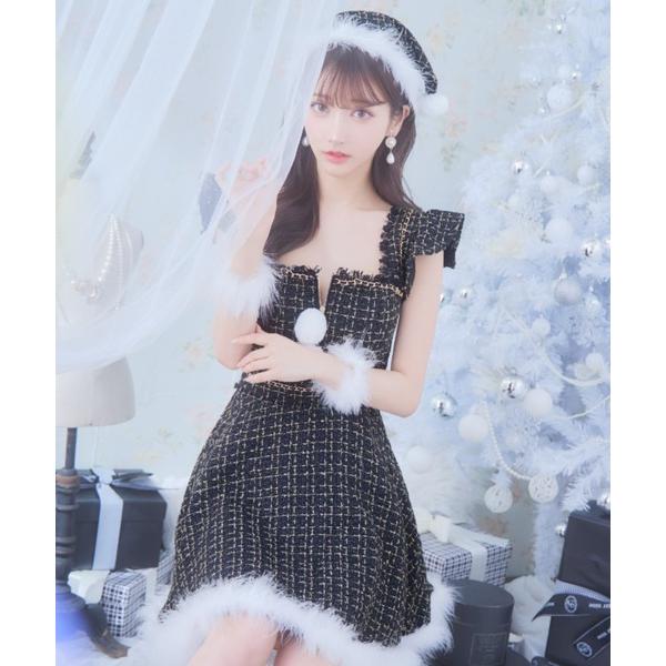 ※このアイテムは返品・交換対象外商品です。ZOZO問い合わせ番号:87884743ショップ:sugar nine，シュガーナインブランド:sugar nine，シュガーナイン商品名:チェーンモチーフフロントジップツイードフレアサンタコスプレ...