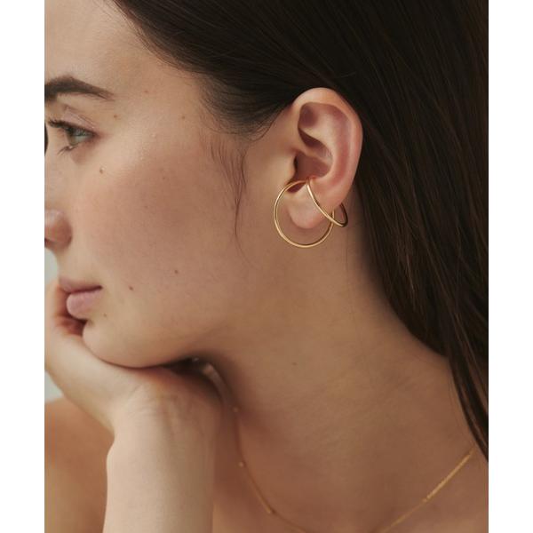 『タイムセール実施中』ZOZO問い合わせ番号:87885518ショップ:Bonjour Sagan，ボンジュールサガンブランド:ciite'，シーテ，Bonjour Sagan，ボンジュールサガン商品名:立体2連イヤーカフ（両耳用）カテゴリ...