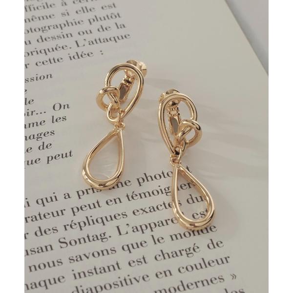 『セール実施中』ZOZO問い合わせ番号:87889411ショップ:GOLDY，ゴールディブランド:GOLDY，ゴールディ商品名:コネクト ノット メタル イヤリングカテゴリ:アクセサリー>イヤリングブランド品番:2241006素材:真...