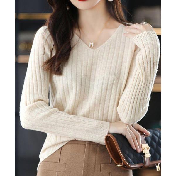 『セール実施中』ZOZO問い合わせ番号:87890307ショップ:FRP，エフアールピーブランド:BLANC FICELLE，ブランフィセル商品名:ニット　Vネックカテゴリ:トップス>ニット/セーターブランド品番:YK-0058素材:...