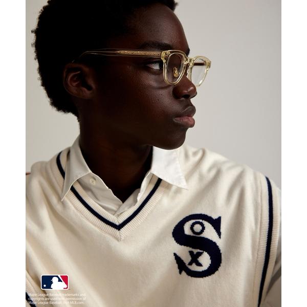 『タイムセール実施中』ZOZO問い合わせ番号:87922354ショップ:ADAM ET ROPE'，アダムエロペブランド:ADAM ET ROPE'，アダムエロペ商品名:【MLB COLLECTION BY JUN】クラシックロゴニットベス...