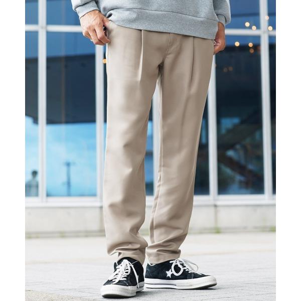 『タイムセール実施中』ZOZO問い合わせ番号:87922975ショップ:JIGGYS SHOP，ジギーズショップブランド:JIGGYS SHOP，ジギーズショップ商品名:ポリツイルテーパードイージーパンツスラックスカテゴリ:パンツ>ス...