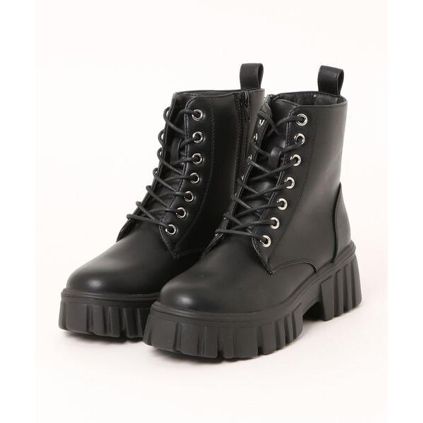 『タイムセール実施中』ZOZO問い合わせ番号:87923050ショップ:BETTY CLUB，ベティ クラブブランド:Balancoire，ブランコアール，BETTY CLUB，ベティクラブ商品名:トラックソール厚底レースアップショートブー...