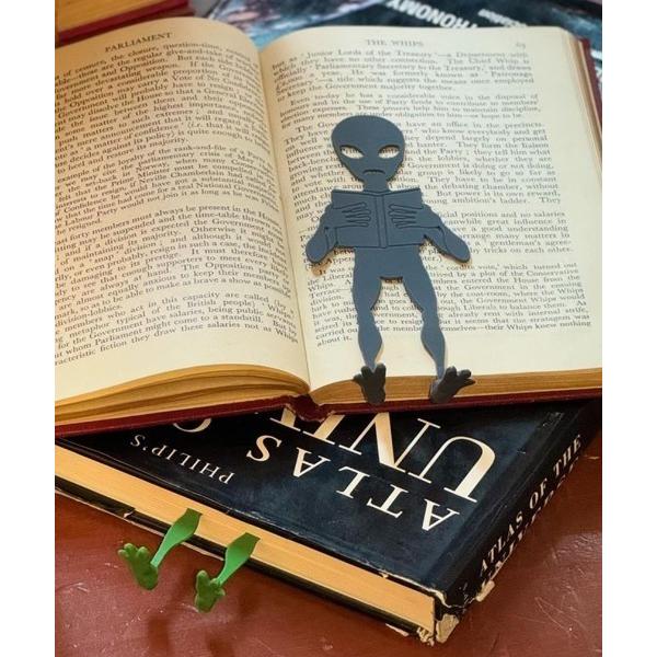 ZOZO問い合わせ番号:87923942ショップ:DULTON，ダルトンブランド:DULTON，ダルトン商品名:BOOKMARK ALIEN/ ブックマーク エイリアンカテゴリ:雑貨/ホビー>ステーショナリーブランド品番:GM-076...