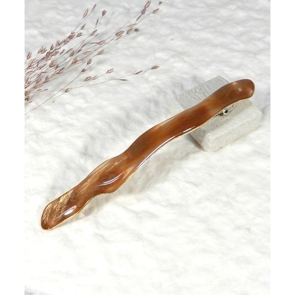 ZOZO問い合わせ番号:87925402ショップ:COMMON WARE，コモンウェアブランド:The Rule，ザルール商品名:The Rule ザルール：Meteor barrette マーブルバレッタカテゴリ:ヘアアクセサリー>...