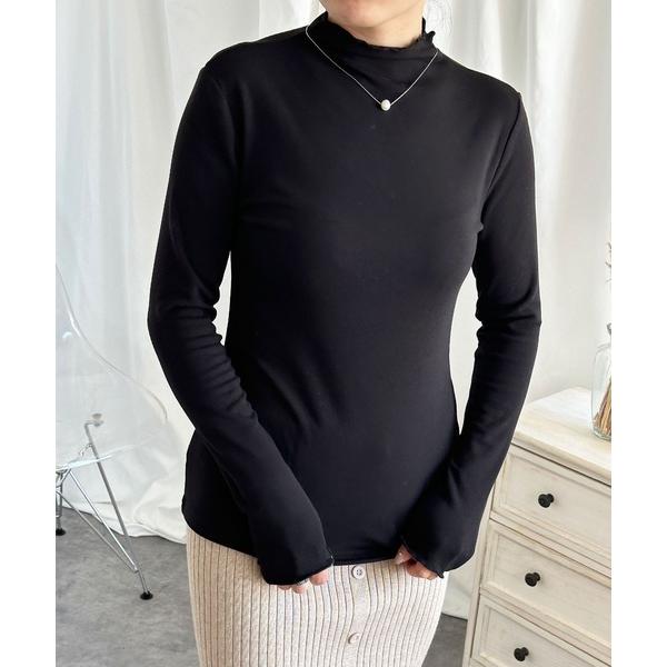 『セール実施中』ZOZO問い合わせ番号:87956529ショップ:aimoha，アイモハブランド:aimoha，アイモハ商品名:【Aimoha】フリル裏起毛インナートップス (AW) (LV)カテゴリ:トップス>Tシャツ/カットソーブ...