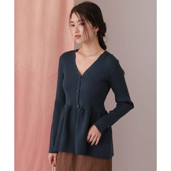 『タイムセール実施中』ZOZO問い合わせ番号:88020774ショップ:titivate，ティティベイトブランド:titivate，ティティベイト商品名:前後2wayペプラムニットトップスカテゴリ:トップス>ニット/セーターブランド品...