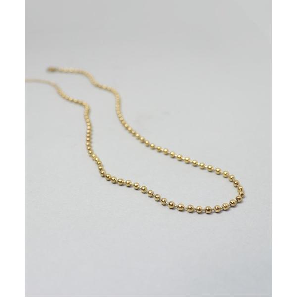 ZOZO問い合わせ番号:88021066ショップ:KU-CROISSANT，クークロワッサンブランド:ieLS，イエルズ商品名:金属アレルギー対応「ieLS」ステンレス　ボールチェーンネックレス Mカテゴリ:アクセサリー>ネックレスブ...