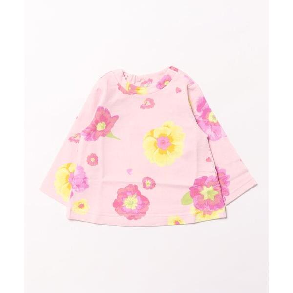 『セール実施中』※このアイテムは返品・交換対象外商品です。ZOZO問い合わせ番号:88052605ショップ:HAKKA，ハッカブランド:hakka baby，ハッカベビー商品名:[ベビー]プリムラプリントインレイ裏毛トレーナーカテゴリ:ママ...