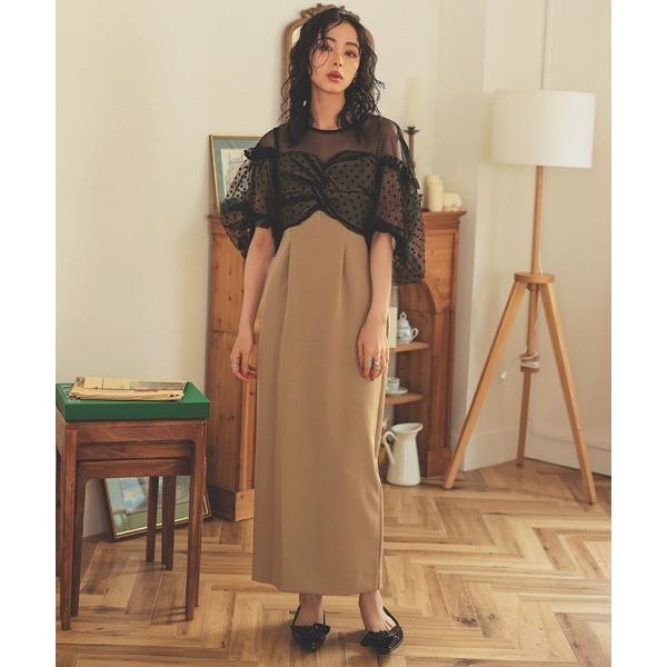 『タイムセール実施中』ZOZO問い合わせ番号:88053895ショップ:DONOBAN，ドノバンブランド:DONOBAN，ドノバン，ANDRESD，アンドレスド商品名:【ANDRESD】flocky dot one piece ワンピース ...