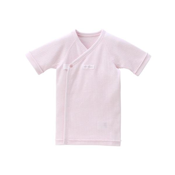 ※このアイテムは返品・交換対象外商品です。ZOZO問い合わせ番号:88055686ショップ:MIKI HOUSE，ミキハウスブランド:MIKI HOUSE，ミキハウス商品名:ピュアベール　ニットガーゼ短肌着カテゴリ:ママ＆ベビー>肌着...