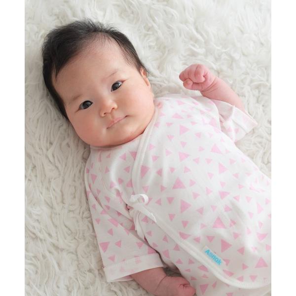 ※このアイテムは返品・交換対象外商品です。ZOZO問い合わせ番号:88055928ショップ:babybaby，ベイビーベイビーブランド:Aenak ，アエナック商品名:【Aenak/アエナック】幾何柄短肌着カテゴリ:ママ＆ベビー>肌着...