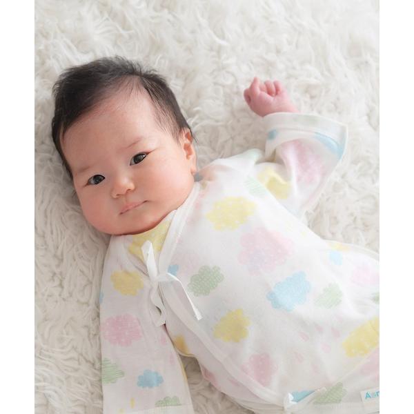 ※このアイテムは返品・交換対象外商品です。ZOZO問い合わせ番号:88055931ショップ:babybaby，ベイビーベイビーブランド:Aenak ，アエナック商品名:【Aenak/アエナック】雲柄コンビ肌着カテゴリ:ママ＆ベビー>肌...