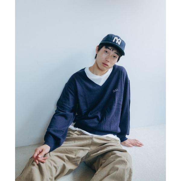 『セール実施中』ZOZO問い合わせ番号:88056025ショップ:common gull products.，コモンガルプロダクツブランド:common gull products.，コモンガルプロダクツ商品名:緩やかな時間のVニットカテゴ...