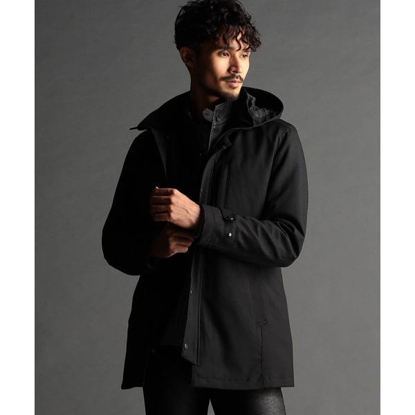 『セール実施中』ZOZO問い合わせ番号:88056035ショップ:NICOLE，ニコルブランド:NICOLE CLUB FOR MEN，ニコルクラブフォーメン商品名:フード着脱３WAYスタンドコートカテゴリ:ジャケット/アウター>その...