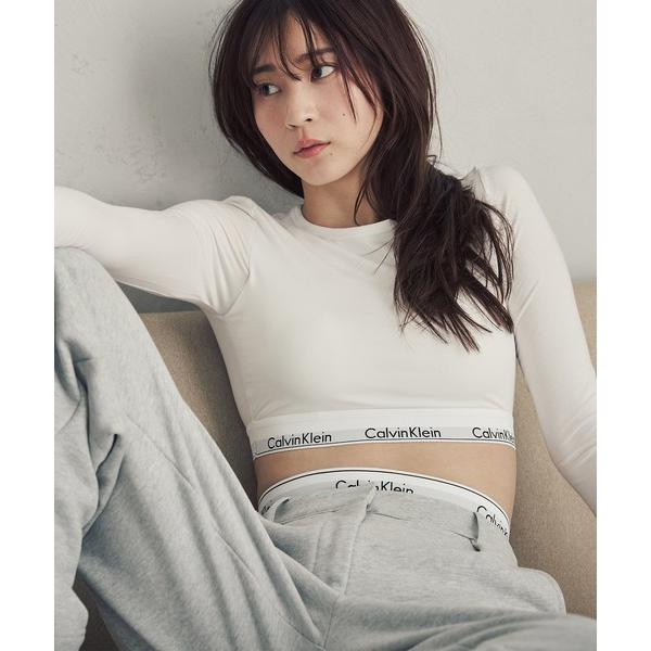 ZOZO問い合わせ番号:88086993ショップ:Calvin Klein，カルバンクラインブランド:Calvin Klein，カルバン・クライン商品名:Icon Cotton ロングスリーブ Tシャツ ブラレットカテゴリ:アンダーウェア&...