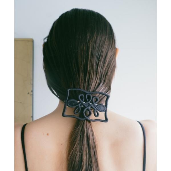 ZOZO問い合わせ番号:88087711ショップ:MARTE，マルテブランド:SYKIA，シキア商品名:Embroidery Hair Barrette ”Janeカテゴリ:ヘアアクセサリー>バレッタ/ヘアクリップブランド品番:02-...