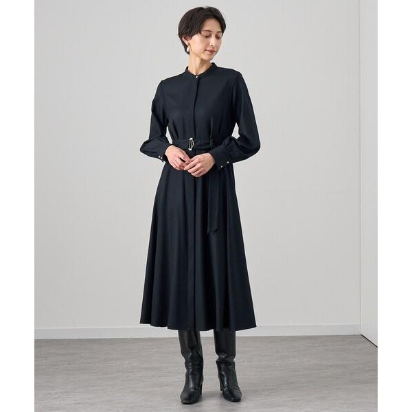 ZOZO問い合わせ番号:88088493ショップ:ANAYI，アナイブランド:ANAYI，アナイ商品名:ハイカウントフラノフレア ワンピースカテゴリ:ワンピース/ドレス>ワンピースブランド品番:10242714690素材:表地:毛99...