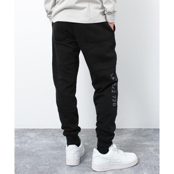 『セール実施中』ZOZO問い合わせ番号:88089065ショップ:SHUSHU，シュシュブランド:RAT EFFECT，ラットエフェクト，SHUSHU，シュシュ商品名:【裏起毛】切替ロゴスウェットパンツカテゴリ:パンツ>スウェットパン...