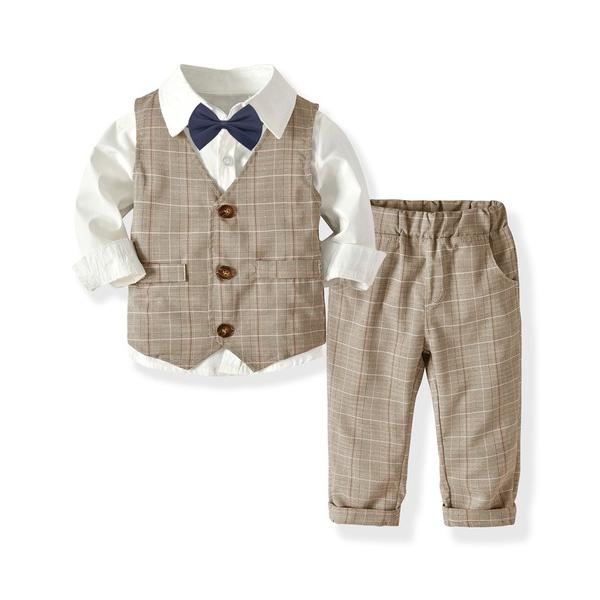 『タイムセール実施中』ZOZO問い合わせ番号:88090924ショップ:TeddyShop，テディショップブランド:DAY CLOSET，デイ クローゼット商品名:【丸ごと洗える セットアップ キッズスーツ】長袖シャツ+パンツ+蝶ネクタイ+...