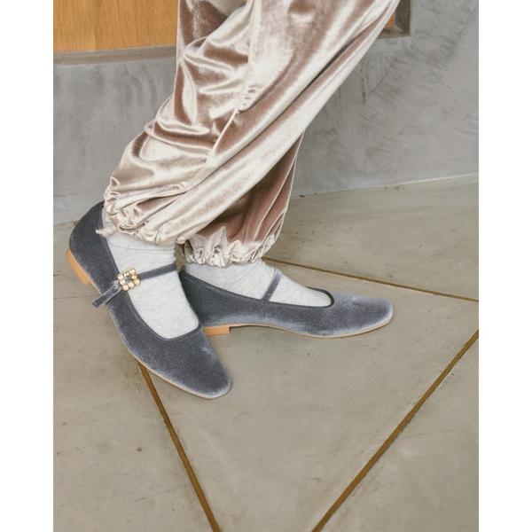 『タイムセール実施中』ZOZO問い合わせ番号:88091800ショップ:Emma Francis，エマ フランシスブランド:Emma Francis，エマフランシス商品名:フラット ビジューストラップ メリージェーンカテゴリ:シューズ&gt...