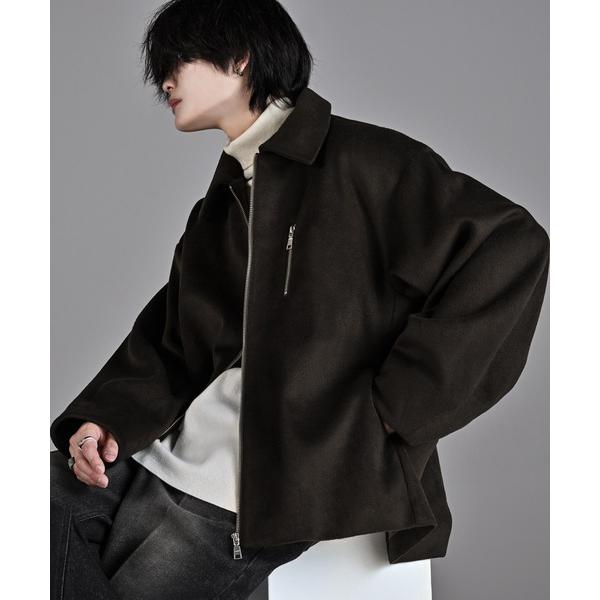 『タイムセール実施中』ZOZO問い合わせ番号:88092063ショップ:ADRER，アドラーブランド:ADRER，アドラー商品名:BEAVER MELTON LOOSE SLEEVE JK / ビーバーメルトンルーズスリーブジャケットカテゴ...