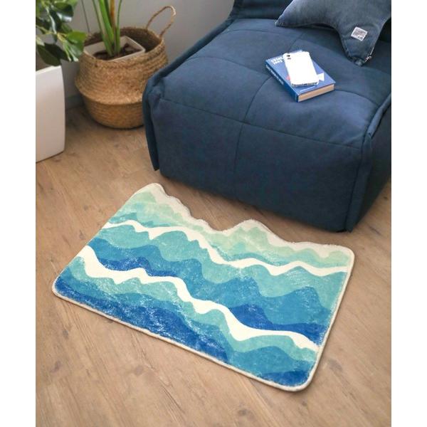 ZOZO問い合わせ番号:88092642ショップ:BAYFLOW，ベイフローブランド:BAYFLOW，ベイフロー商品名:[滑り止め付き]BFモチーフラグマット50×70カテゴリ:インテリア>ラグ/マットブランド品番:144366素材:...