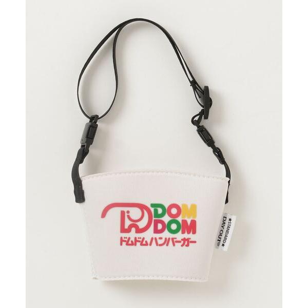 ZOZO問い合わせ番号:88093110ショップ:MAZEMAZE，マゼマゼブランド:DAY OUT，デイアウト商品名:【DAY OUT X ドムドムハンバーガー コラボ】ドリンクスリングカテゴリ:食器/キッチン>グラス/マグカップ/...