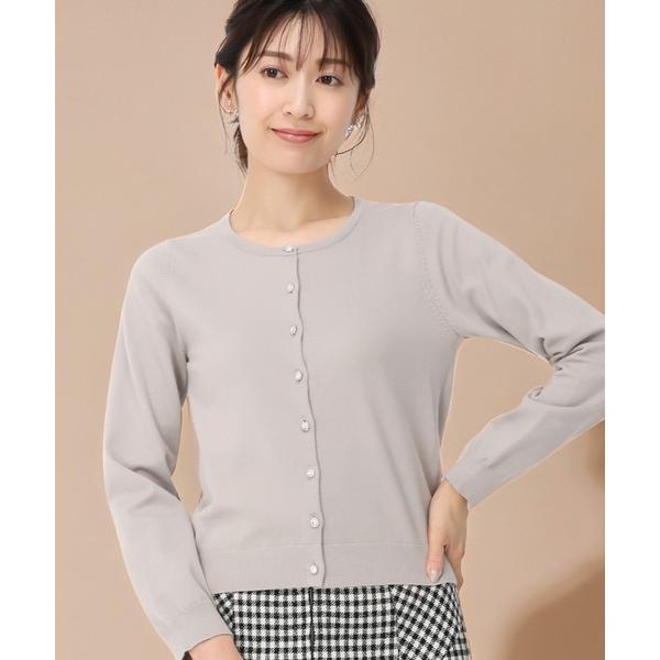 『セール実施中』ZOZO問い合わせ番号:88096109ショップ:MISCH MASCH，ミッシュ マッシュブランド:MISCH MASCH，ミッシュマッシュ商品名:ベーシックビジュー釦カーディガン/MM448406カテゴリ:トップス&gt...